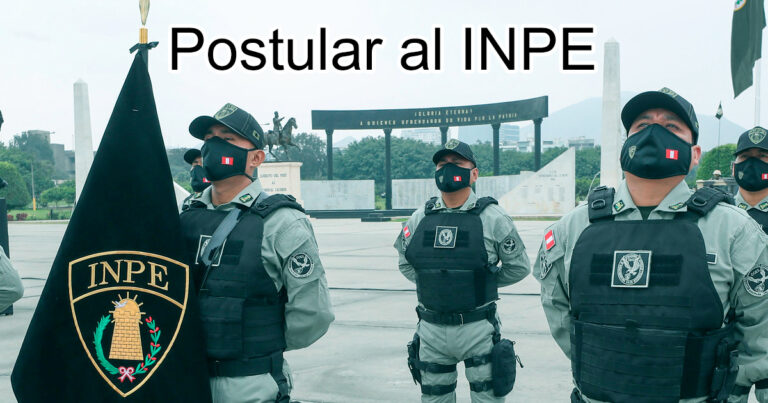 Consejos para postular a las convocatorias de trabajo del INPE