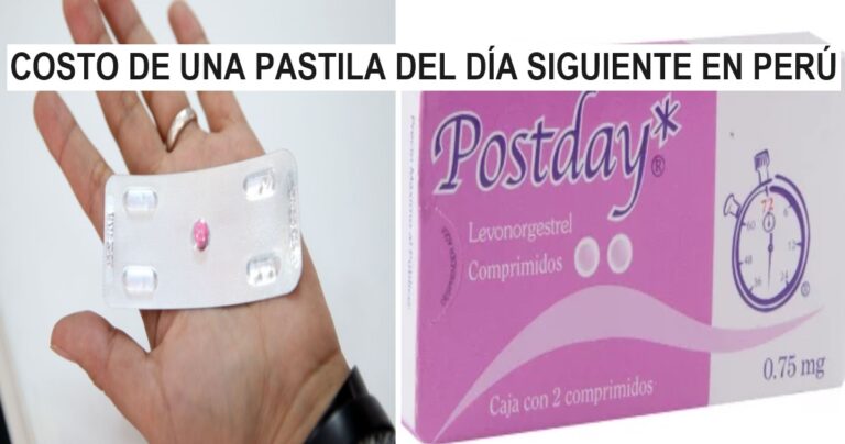¿Cuánto cuesta en Perú la pastilla del día siguiente?