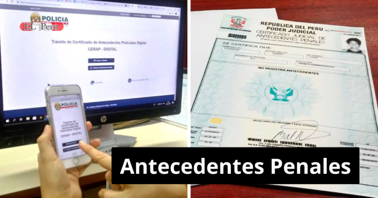 Consultar si alguien tiene antecedentes penales en Perú